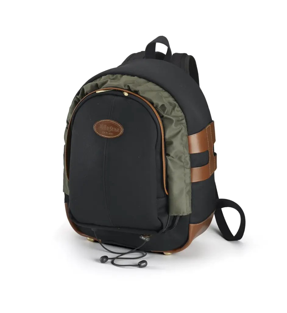Billingham 25 Rucksack - Black & Tan Leather | Progear